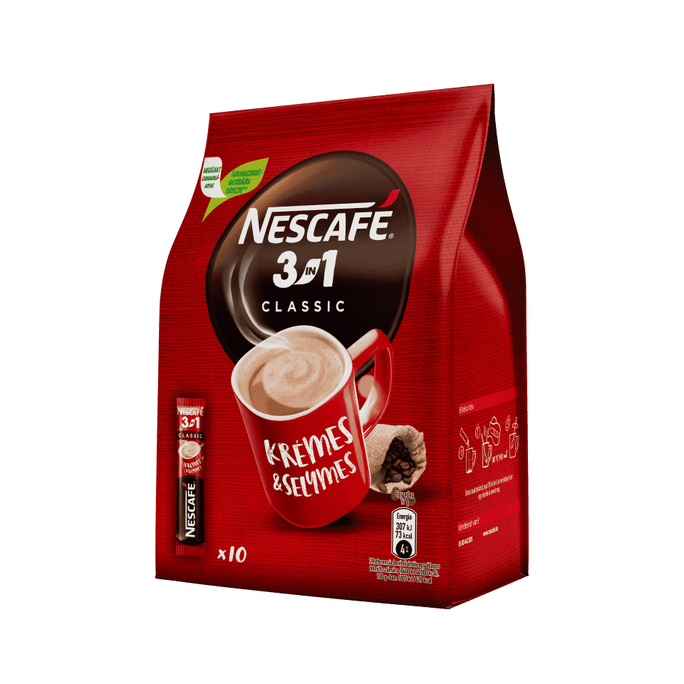 3in1 Classic azonnal oldódó kávé | NESCAFÉ | HU
